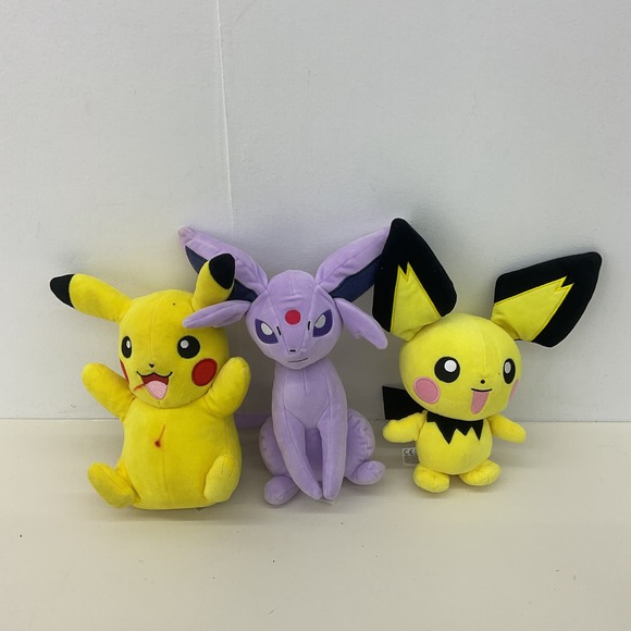 Pokemon | Toys | Mixed Lot Pokemon Purple Espeon Yellow Pikachu Pichu ...